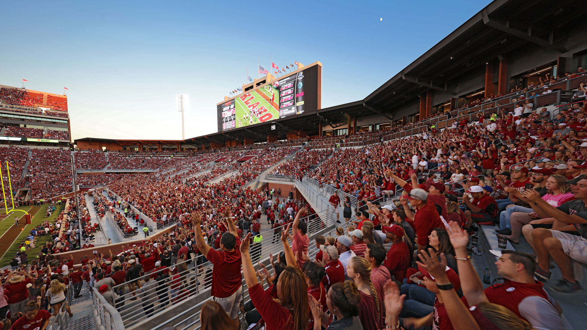 Populous-Designed Oklahoma Memorial Stadium Renovations Debut | Populous
