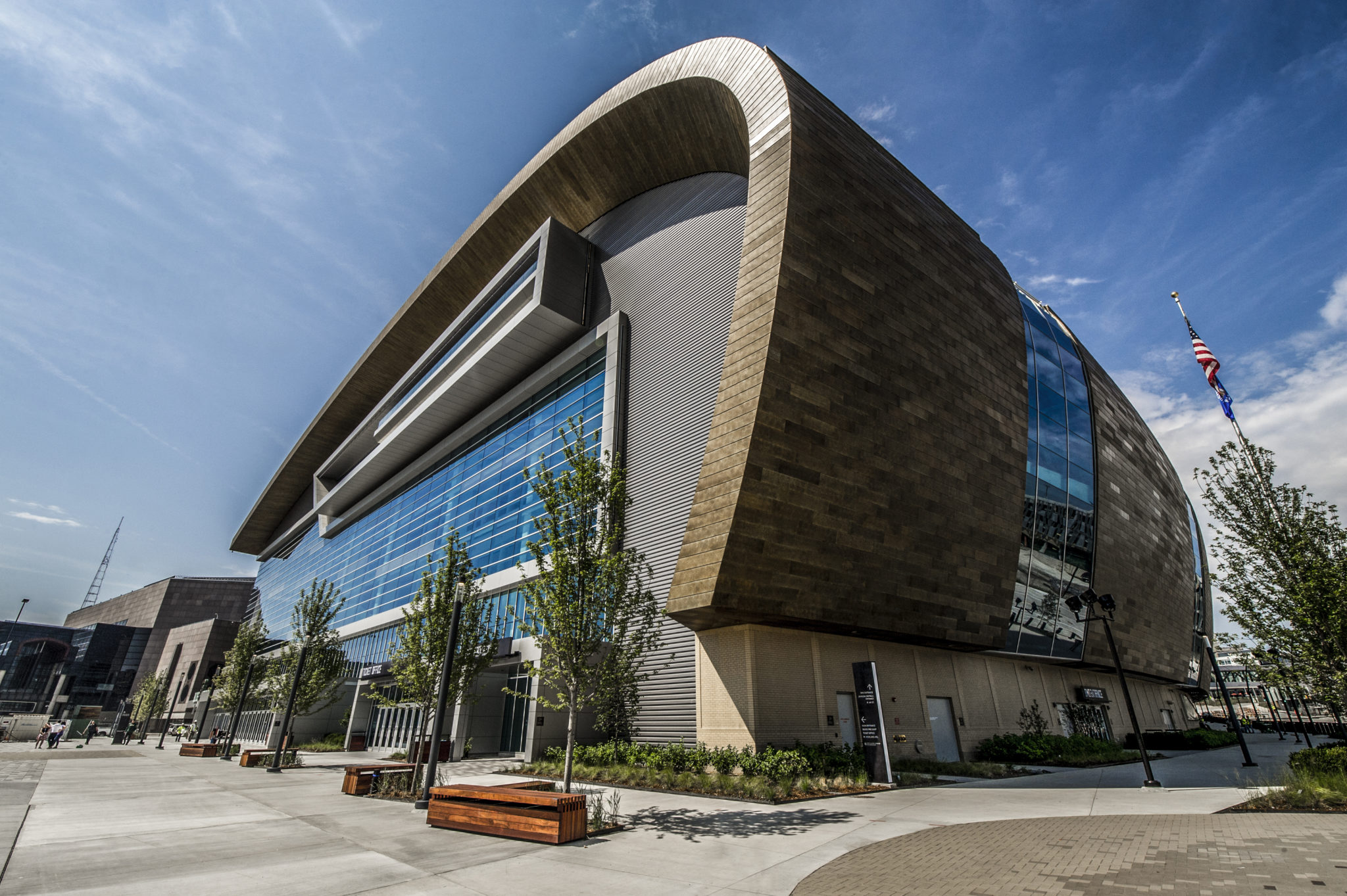 Populous-designed Fiserv Forum Achieves LEED Silver | Populous
