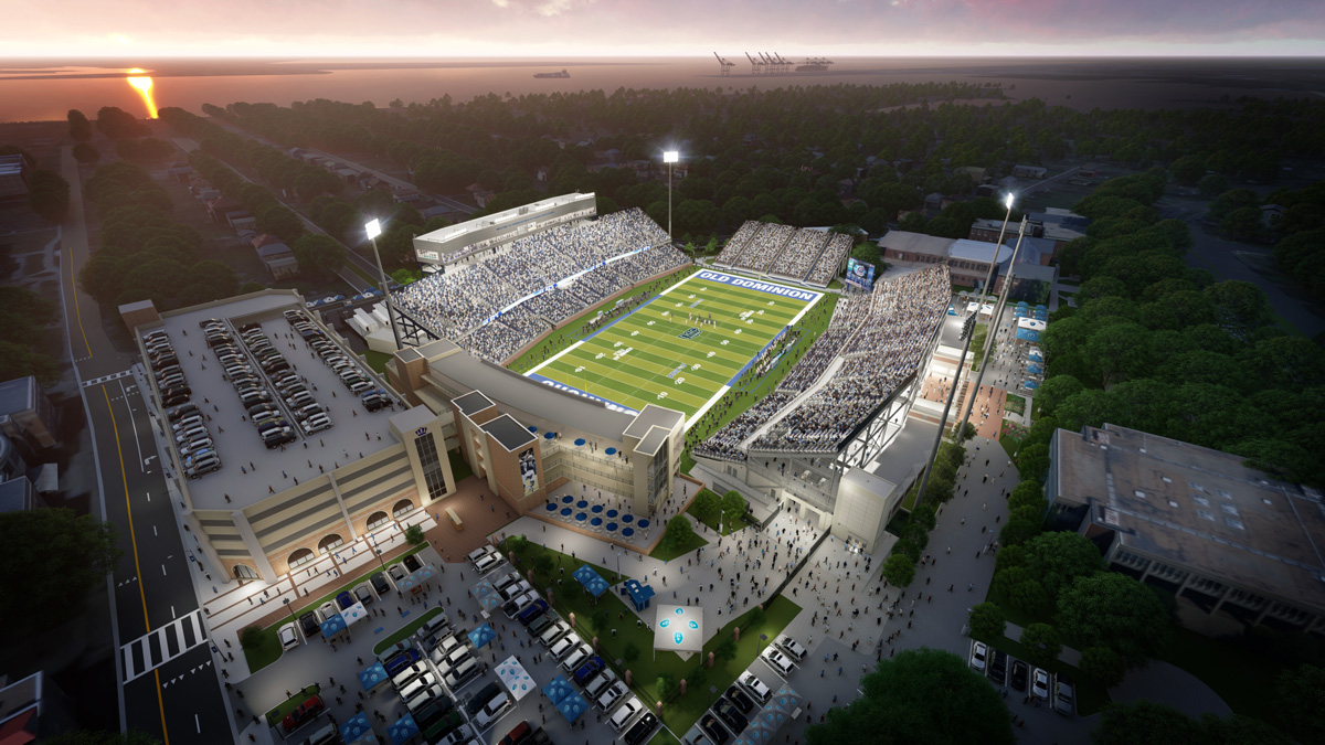 Old Dominion University Opens Populous-Designed Kornblau Field at S.B ...