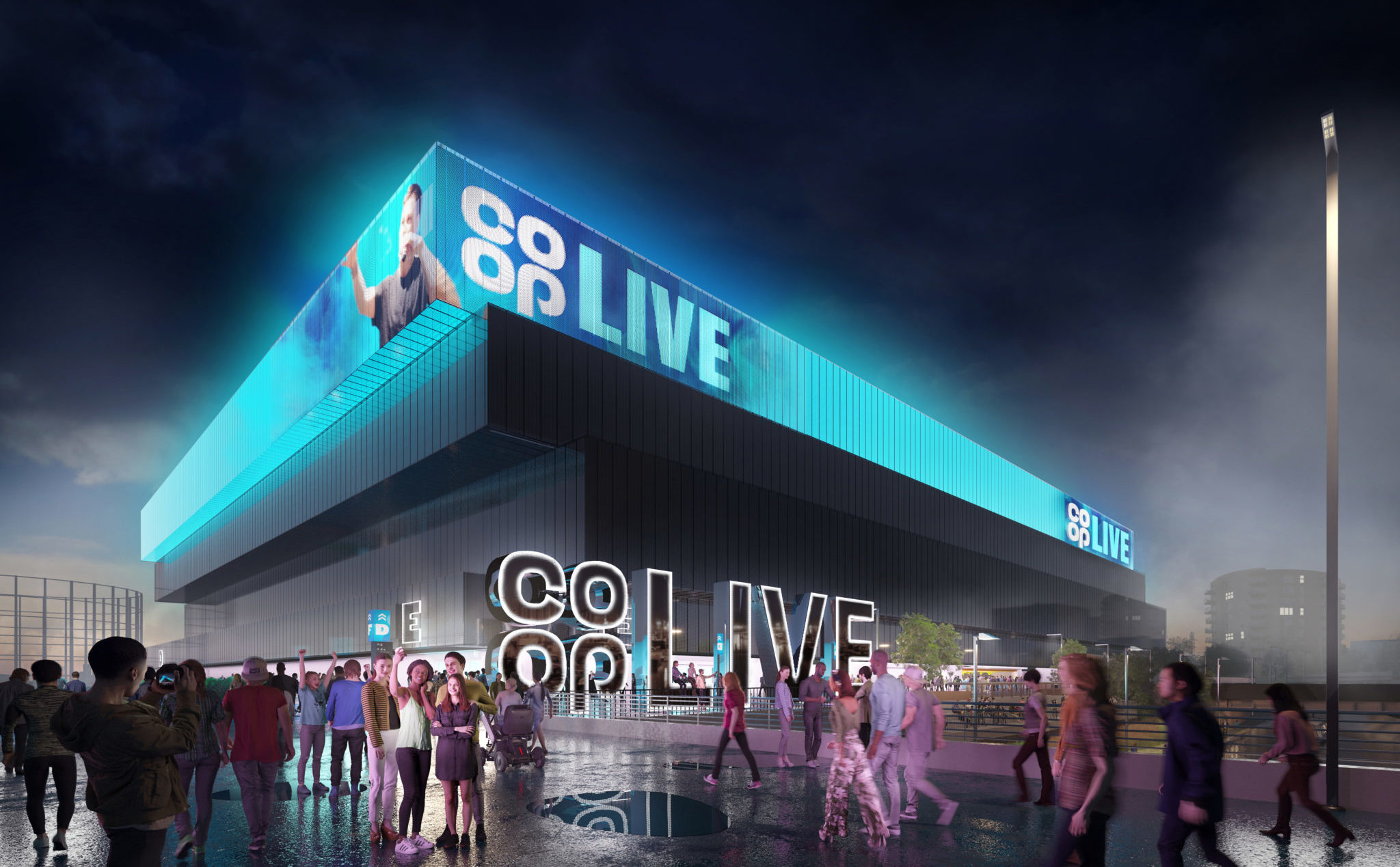 New OVG Arena in Manchester to be Called Co-op Live | Populous