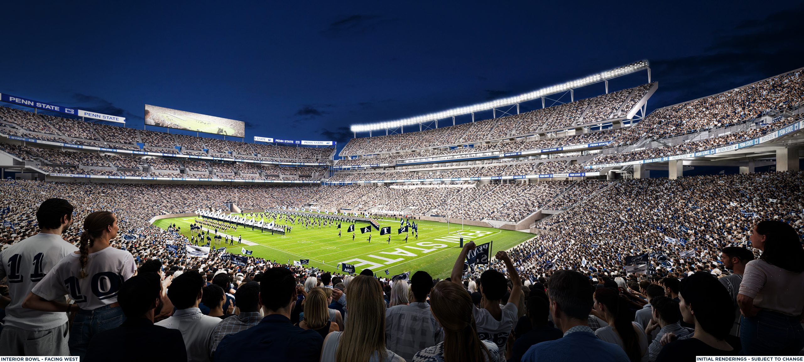 Populous and Penn State Athletics Unveil Details, New Renderings on Beaver Stadium ...