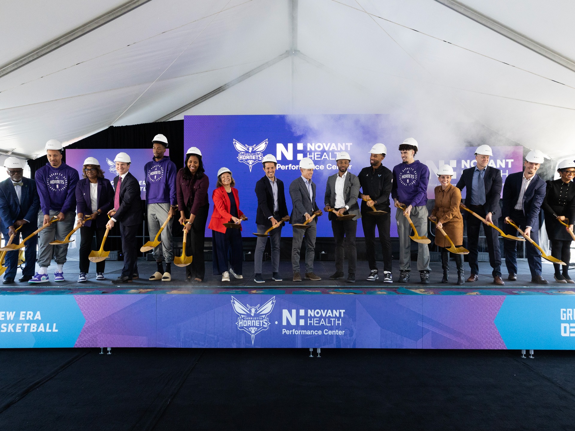 Populous Joins Groundbreaking for Charlotte Hornets’ Novant Health ...