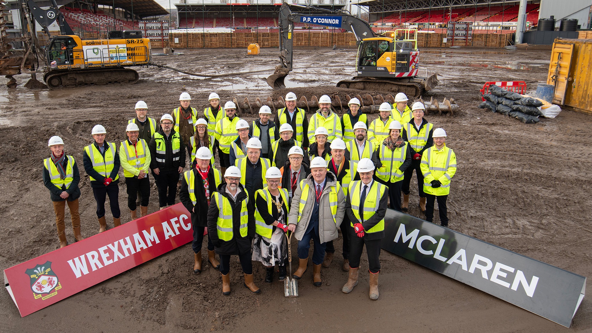 Groundbreaking Ceremony Marks Major Step Forward In Wrexham AFC’s New ...